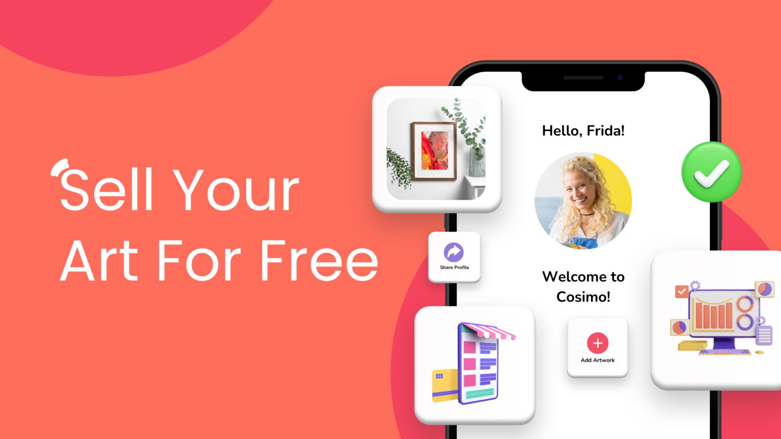 Sell Your Art Online For Free UK | Cosimo Art Platform