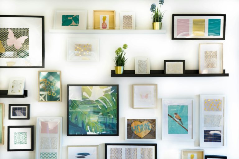 Creative Painting Display Ideas
